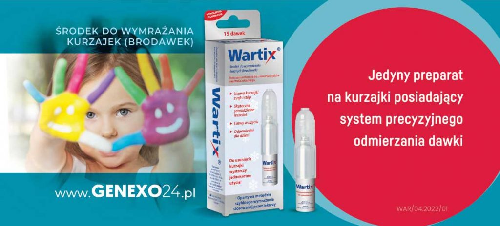 Środek do wymrażania kurzajek (brodawek) WARTIX® / sierpień 2022 ...